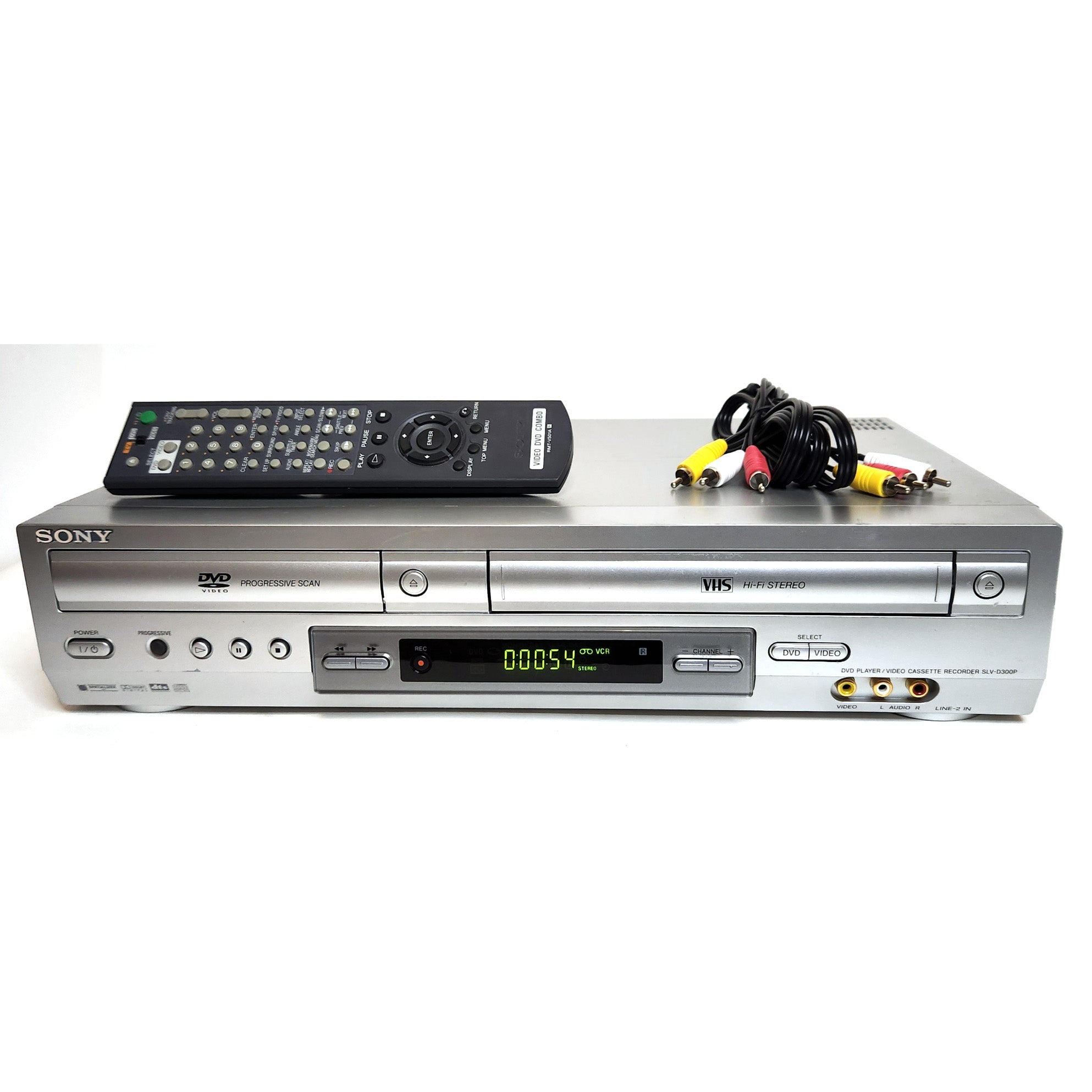 Sony SLV-D300P VHS VCR/DVD Player Combo – VCR-DVD.com