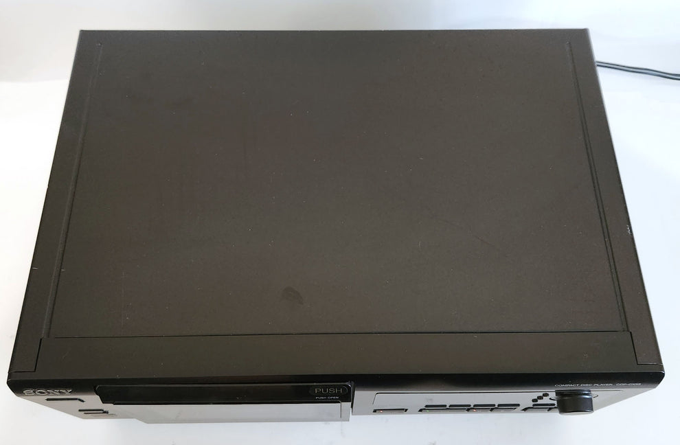 Sony CDP-CX55 MegaStorage 50+1 CD Changer Player – VCR-DVD.com