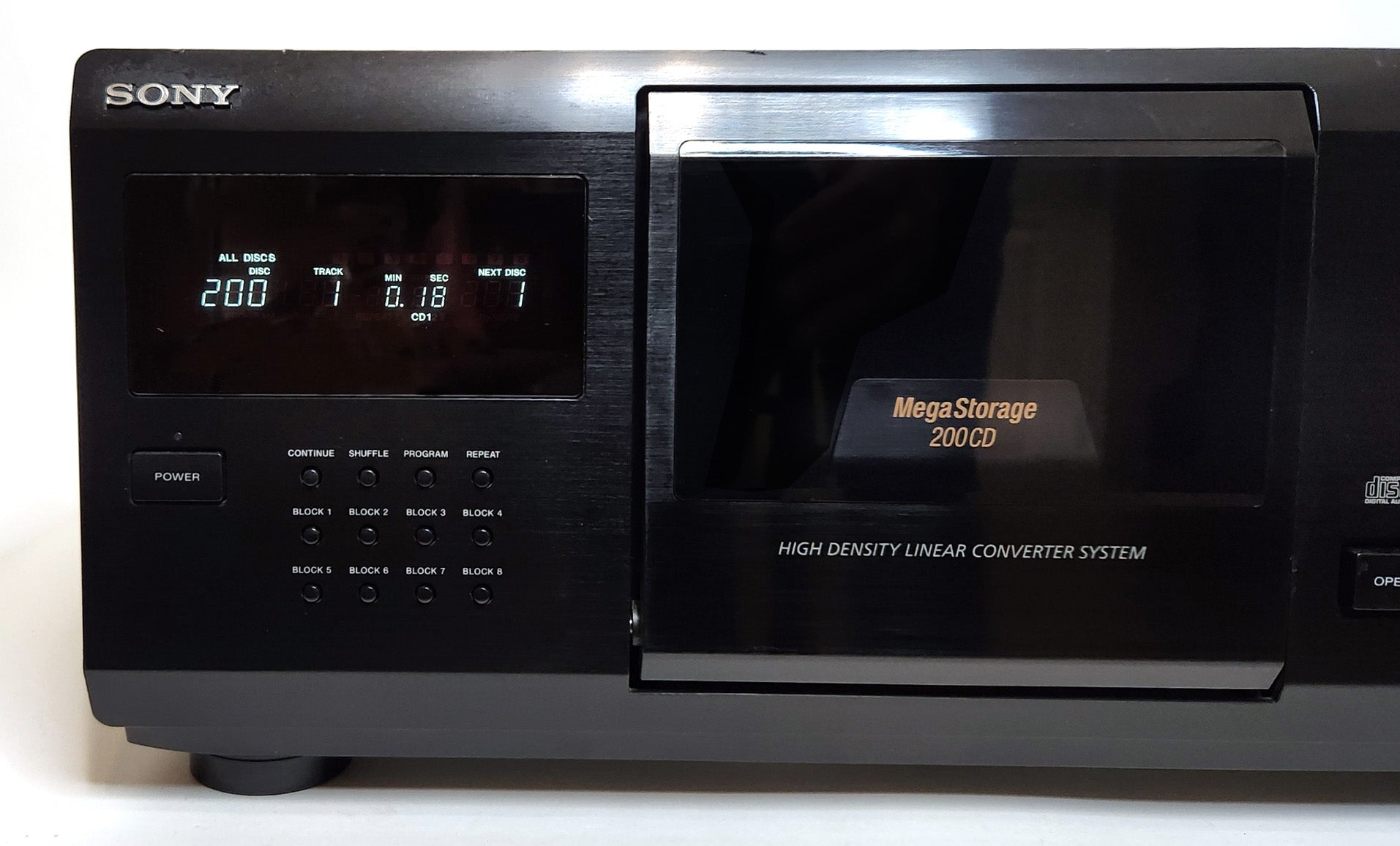 Sony CDP-CX205 MegaStorage 200 CD Changer Player – VCR-DVD.com