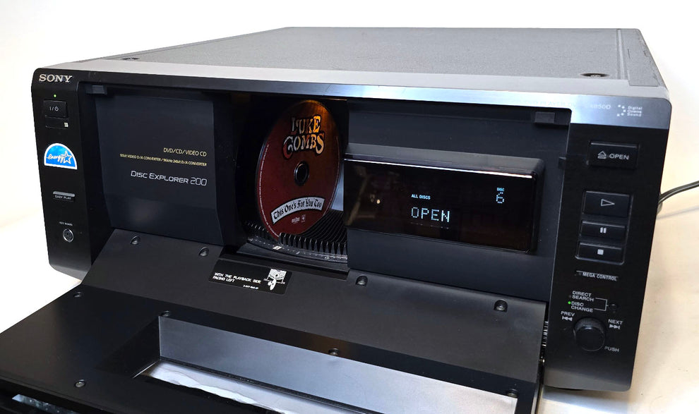 Sony DVP-CX850D Disc Explorer 200 DVD/CD Changer – VCR-DVD.com