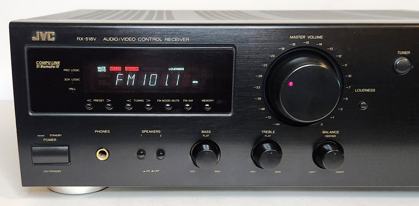 JVC RX-518V Home Theater AV Receiver – VCR-DVD.com