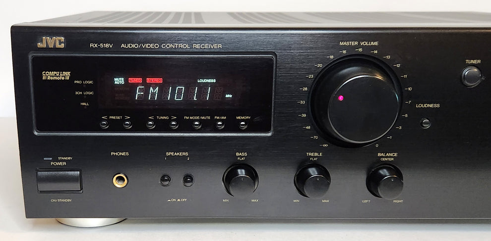 JVC RX-518V Home Theater AV Receiver – VCR-DVD.com