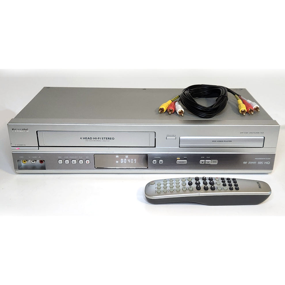 Philips DVP3150V VHS VCR/DVD Player Combo – VCR-DVD.com