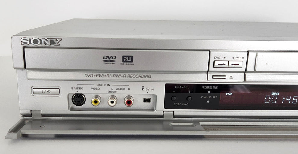 Sony RDR-VX500 VHS VCR/DVD Recorder Combo – VCR-DVD.com