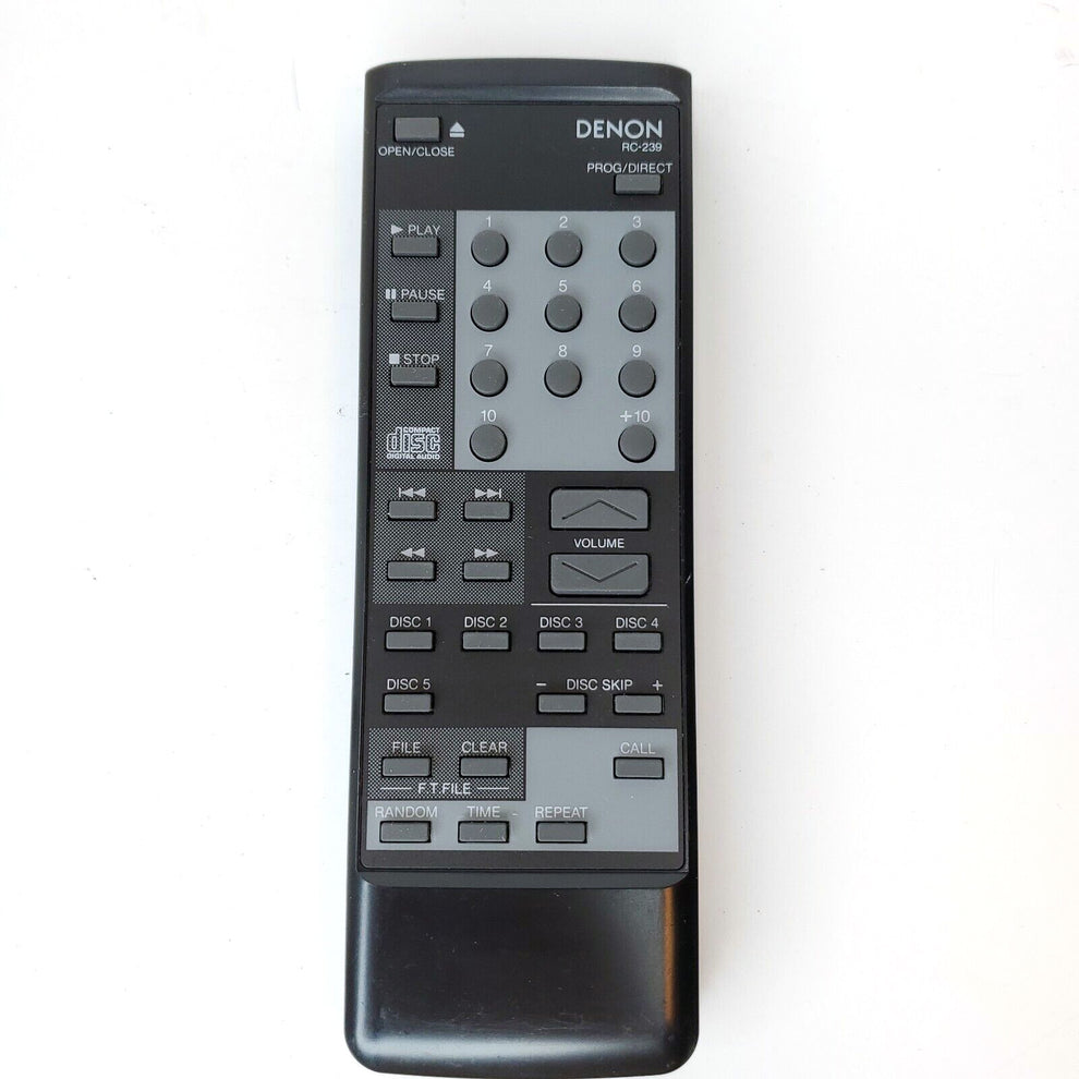 Denon DCM-560 5-Disc Carousel CD Changer Player – VCR-DVD.com